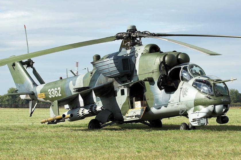 ЗСУ вперше показали вогневу роботу чеського вертольота Мі-24В (відео ...